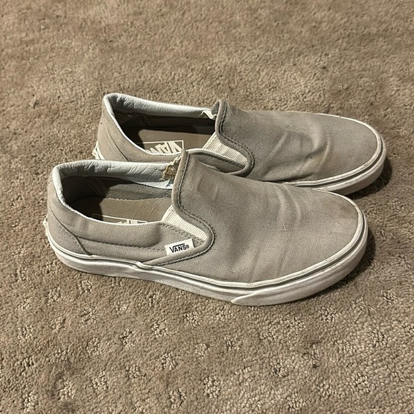 Vans | Shoes | Gray Vans | Poshmark